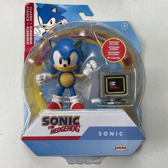 Jakks Pacific | Toys | Sonic With Monitor Classic Sonic The Hedgehog 4 ...